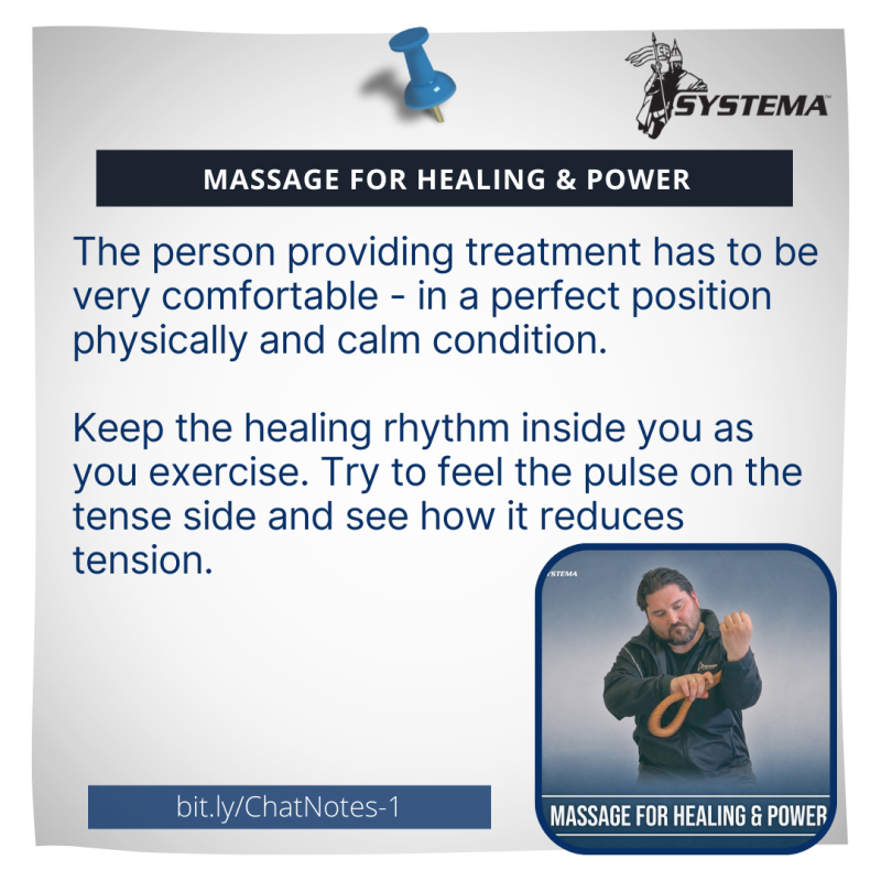 Chat Notes – Volume 1 – Systema HQ Toronto